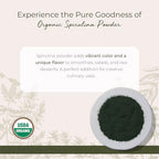 nutritious spirulina powder for energy