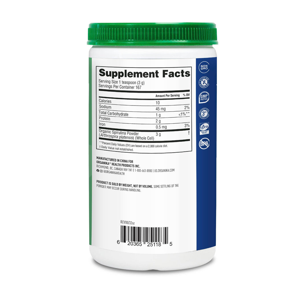 nutritious spirulina powder for wellness