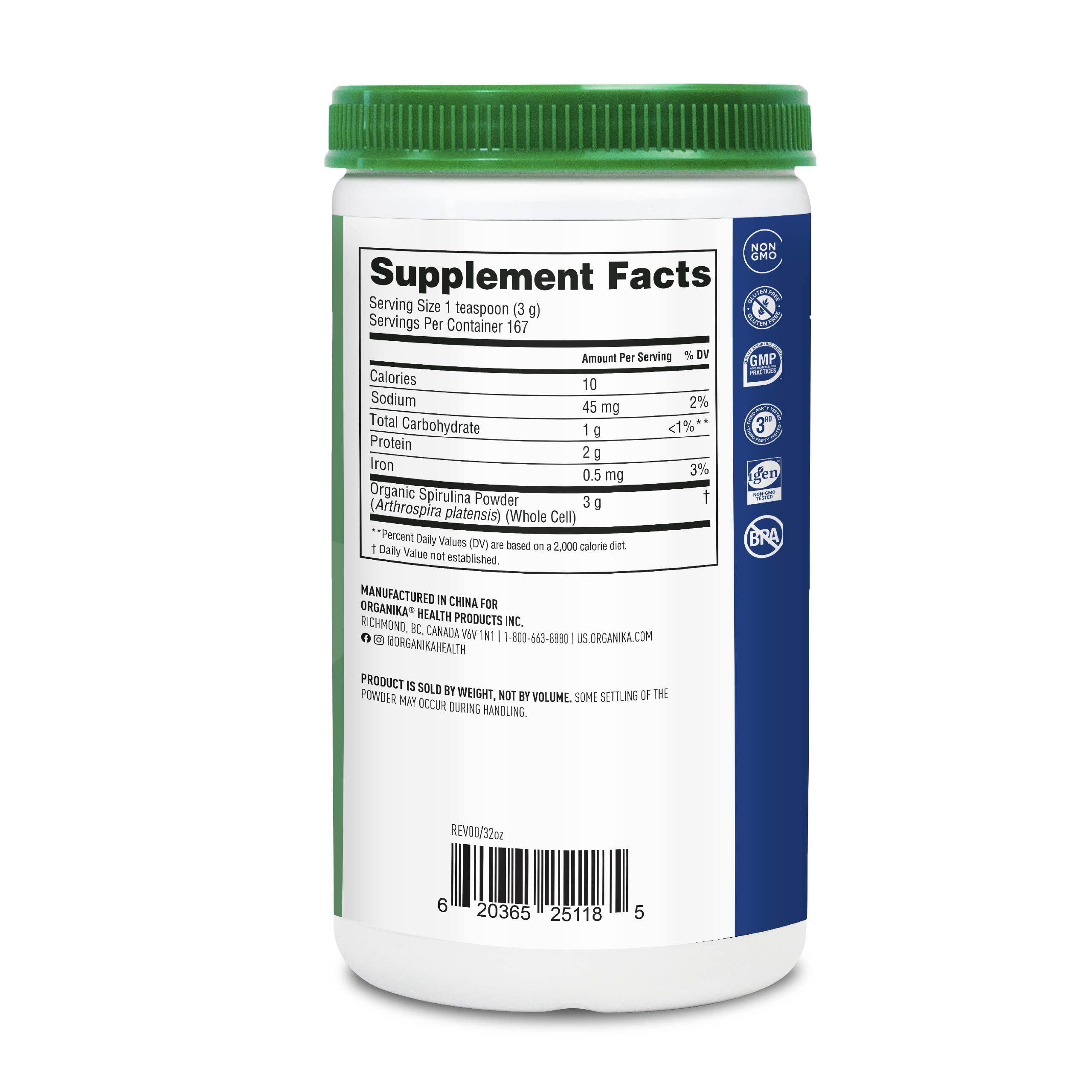 nutritious spirulina powder for wellness
