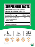 nutritious spirulina superfood for energy