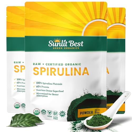 nutritious spirulina superfood for energy
