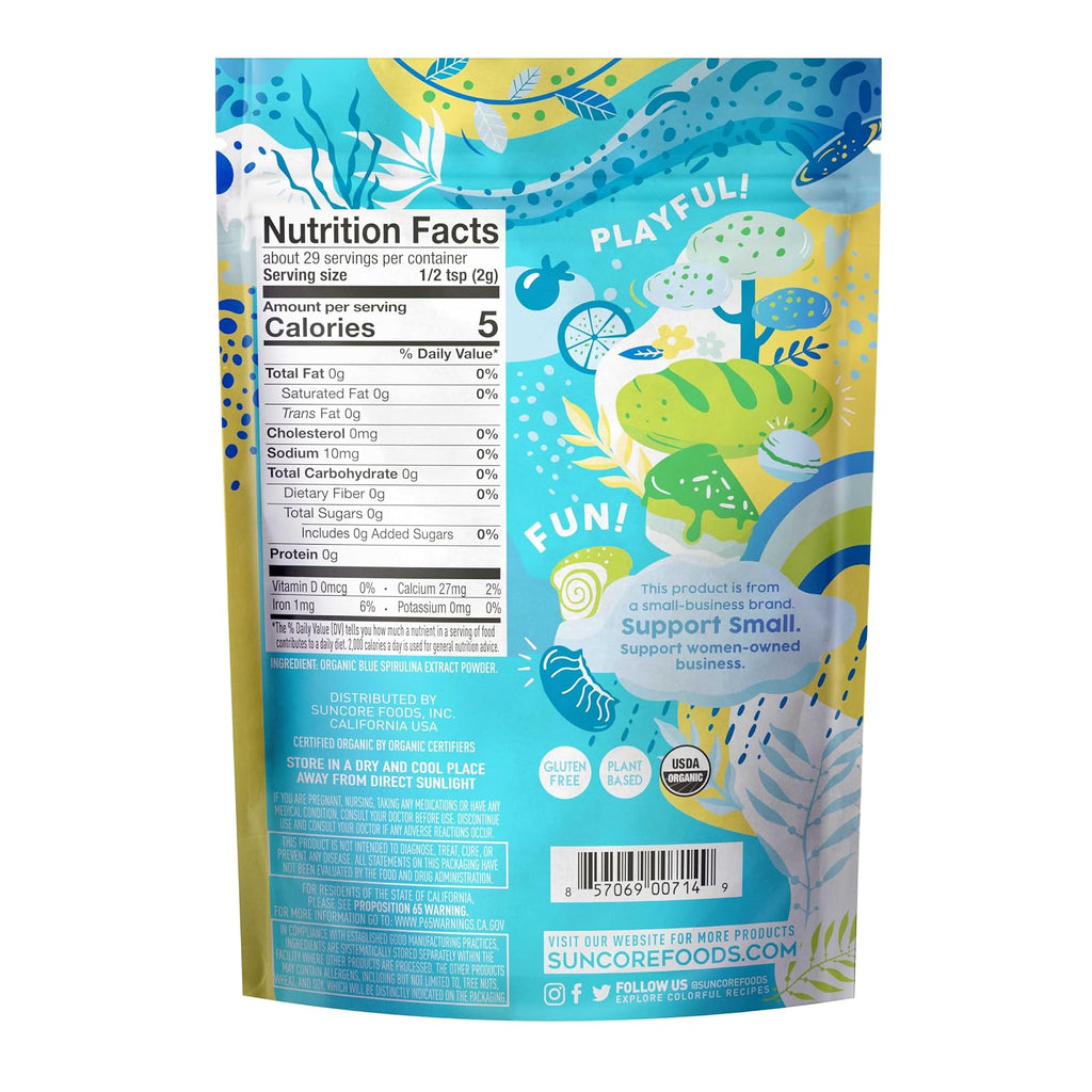 nutritious spirulina superfood for smoothies
