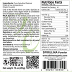 nutritious spirulina superfood powder