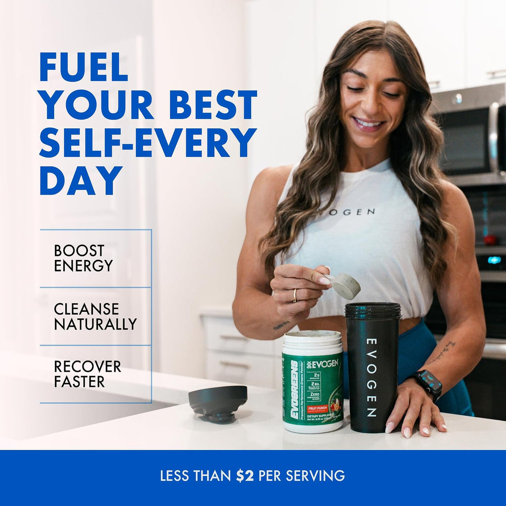 nutritious super greens for vitality