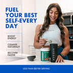 nutritious super greens for vitality