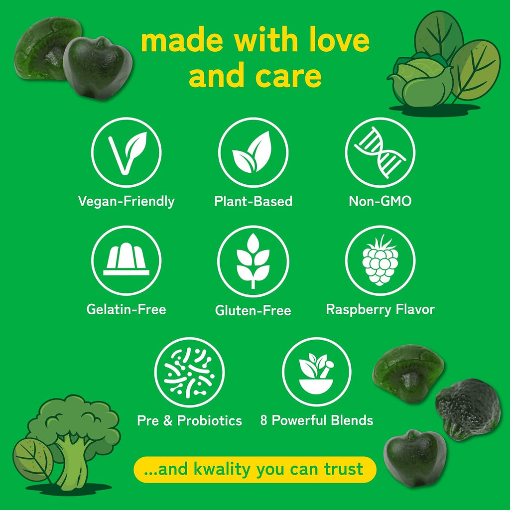 nutritious super greens gummy vitamins