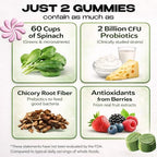 nutritious super greens gummy vitamins
