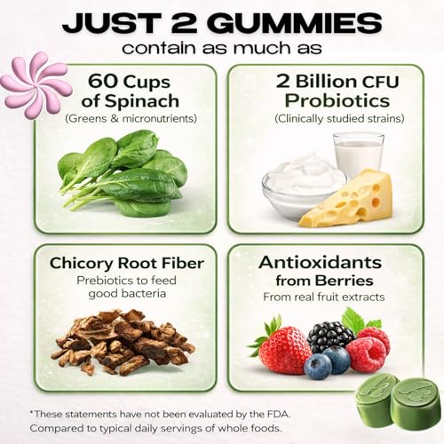 nutritious super greens gummy vitamins
