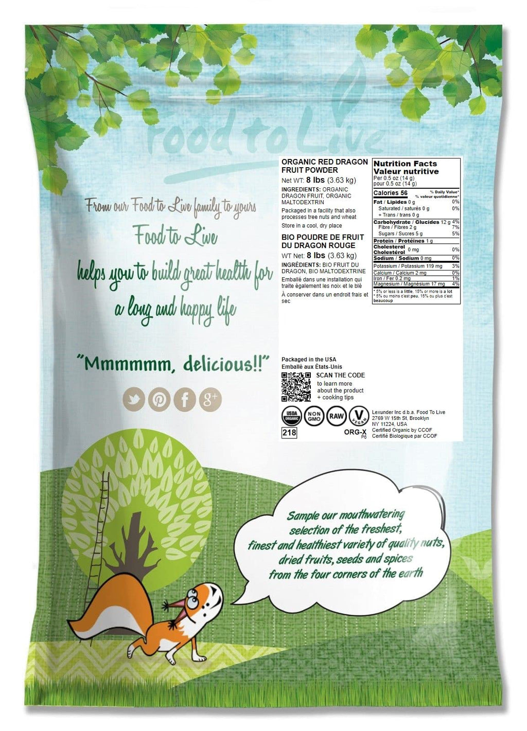nutritious superfood for smoothies