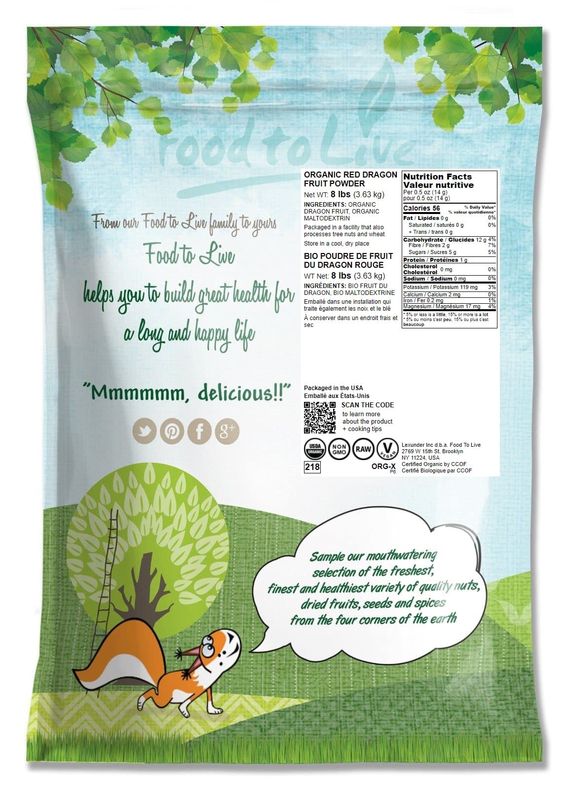 nutritious superfood for smoothies