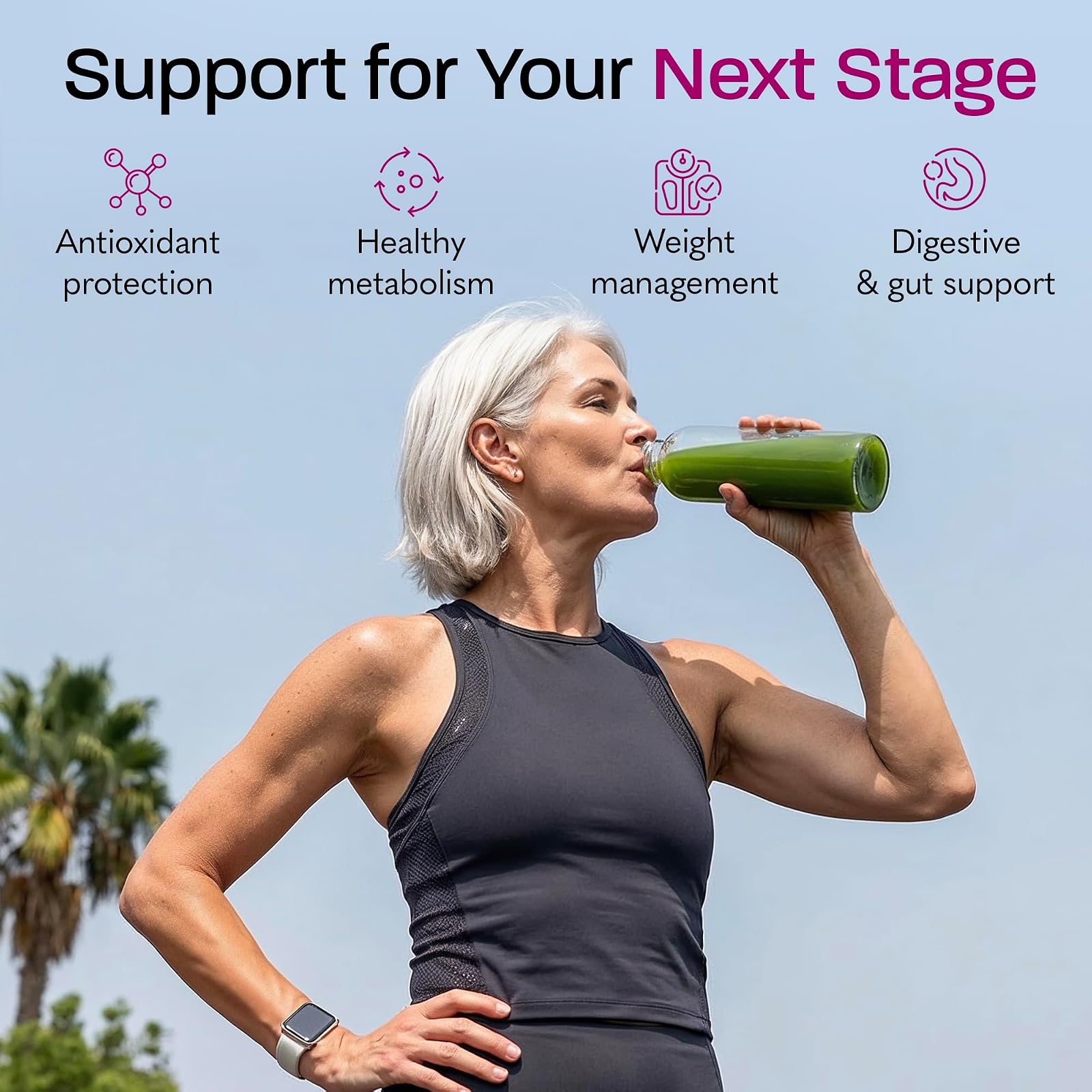 Nutritious superfood greens powder