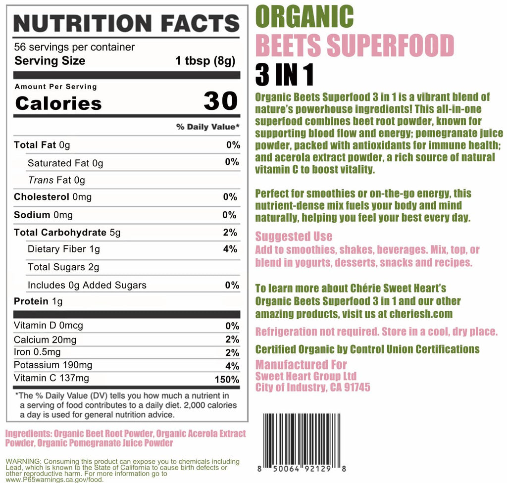 nutritious superfood powder for smoothies