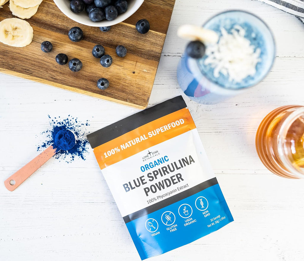nutritious superfood spirulina supplement