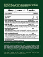 nutritious superfoods greens powder mix
