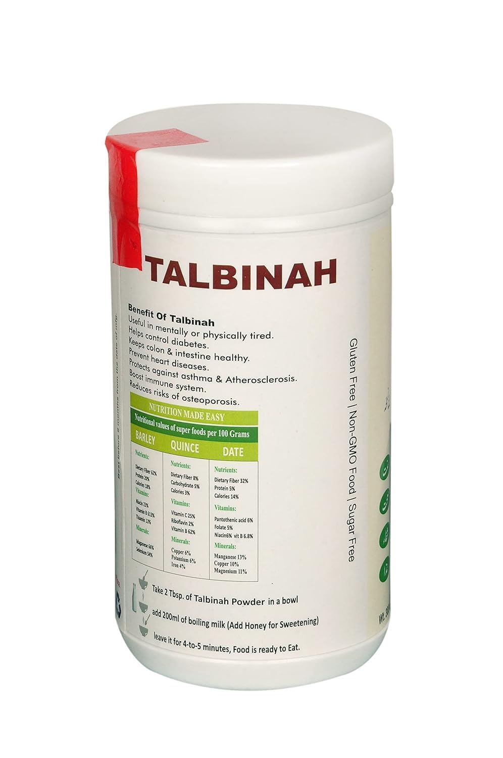 nutritious talbina for healthy living