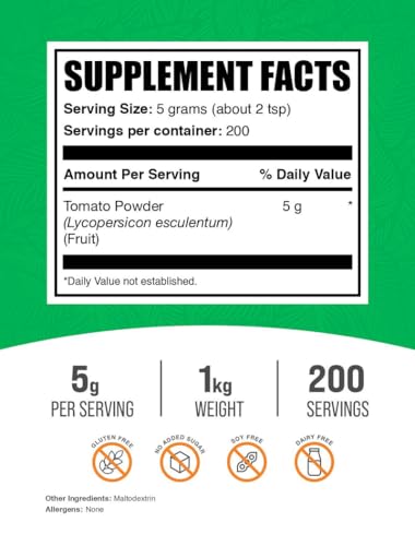 nutritious tomato powder for smoothies