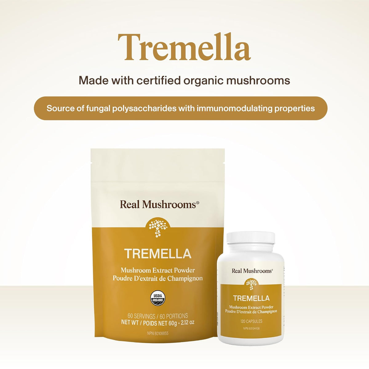 nutritious tremella mushroom supplement