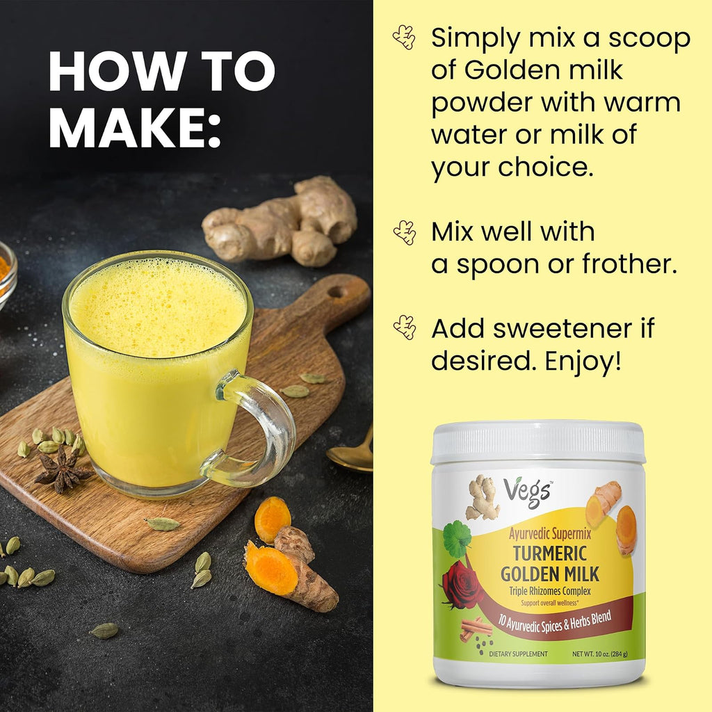 nutritious turmeric drink for energy
