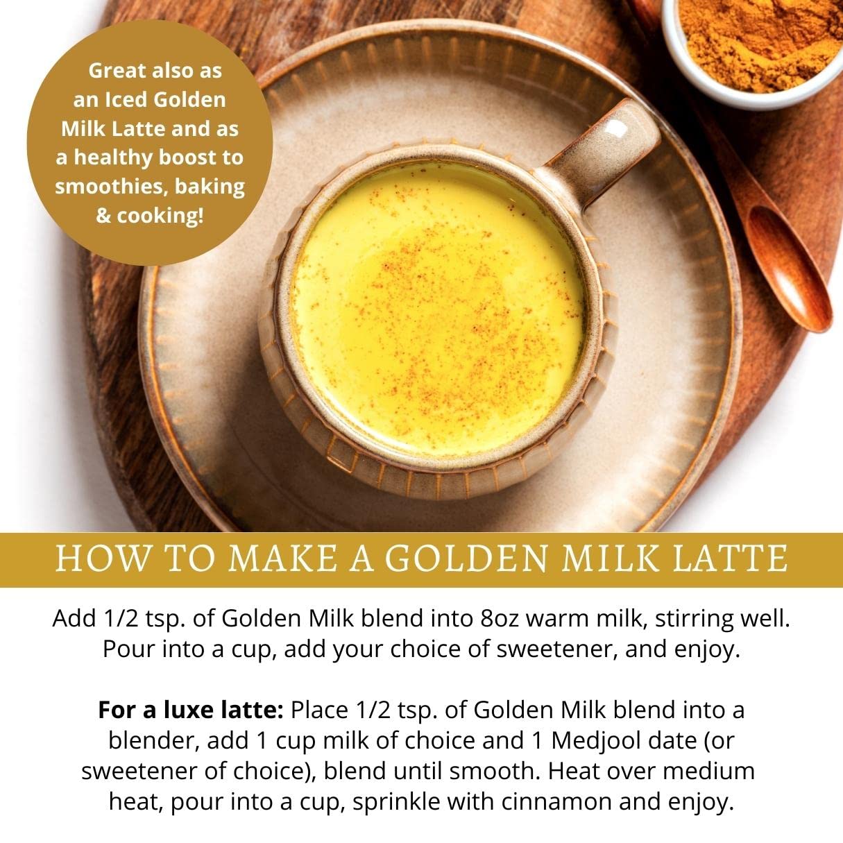 nutritious turmeric tea for wellness