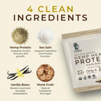nutritious vanilla bean protein supplement