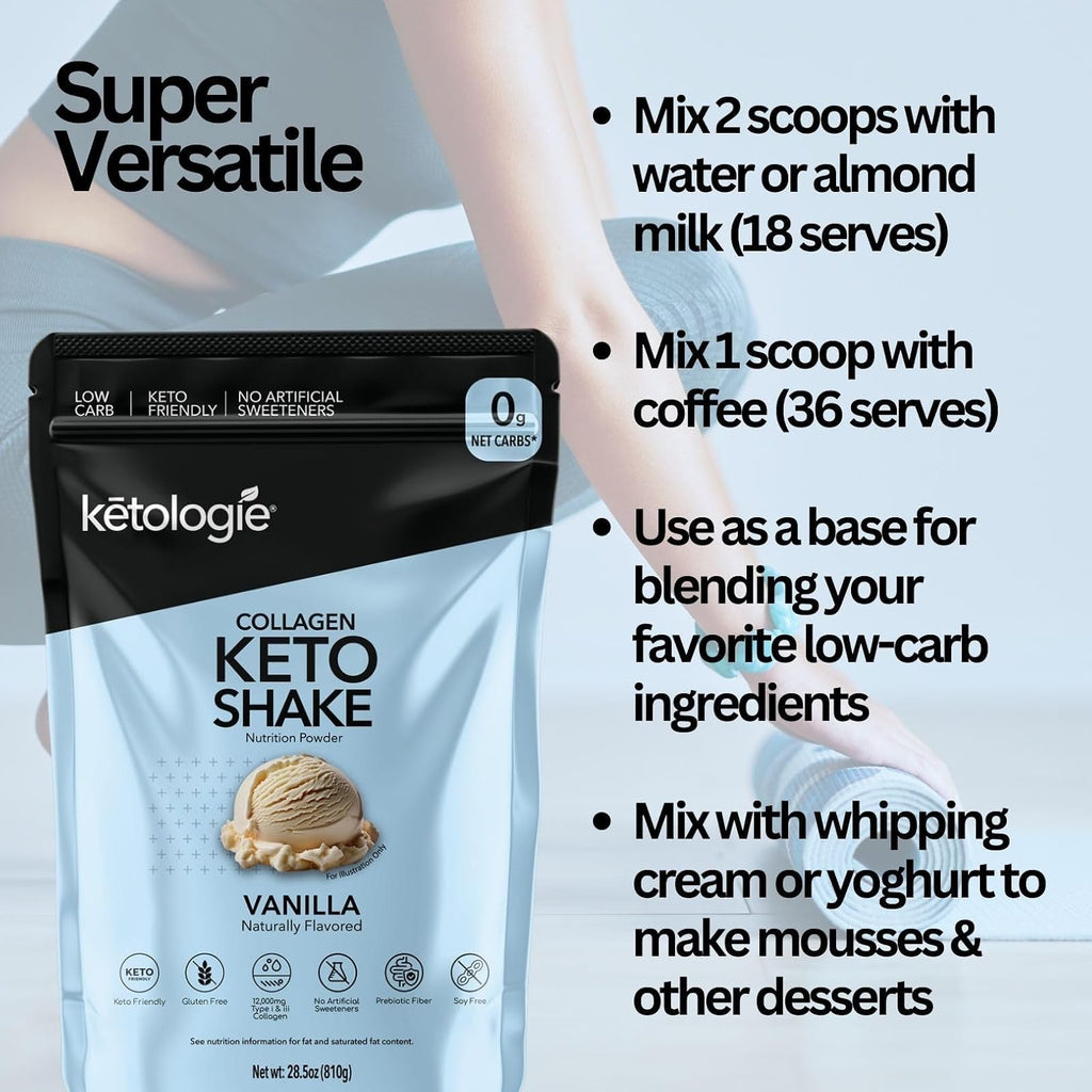 nutritious vanilla collagen shake recipe
