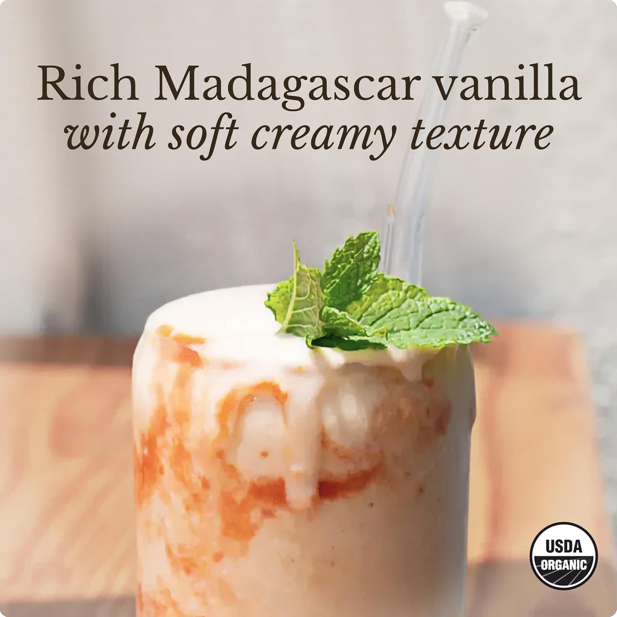 nutritious vanilla mushroom blend