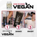 Nutritious vegan protein for athletes