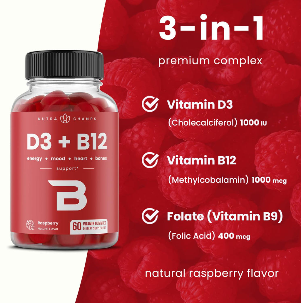 nutritious vitamin D gummies for energy