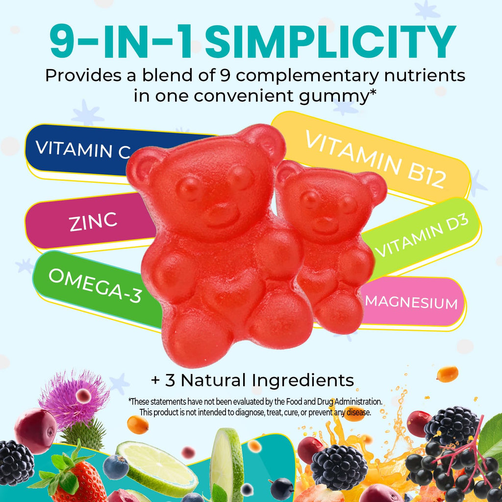 nutritious vitamins for growing kids