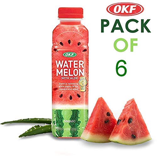 nutritious watermelon aloe vera beverage
