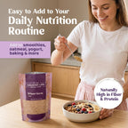 nutritious wheat germ flakes for smoothies