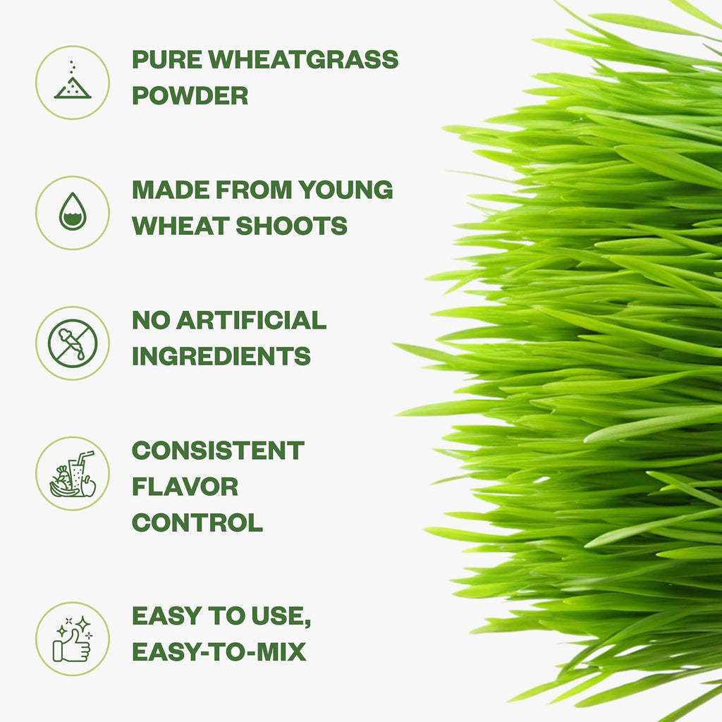 nutritious wheatgrass powder for energy