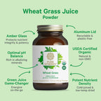 nutritious wheatgrass powder for smoothies
