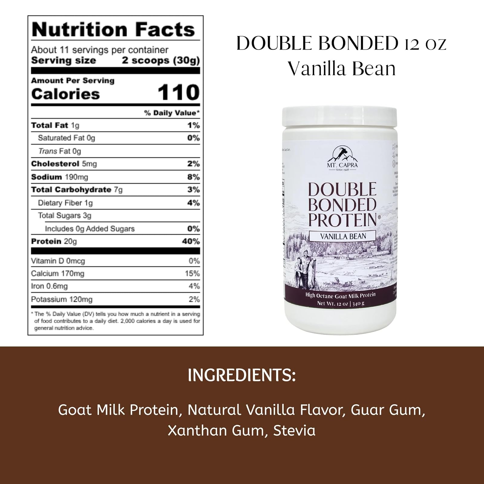 nutritious whey and casein protein