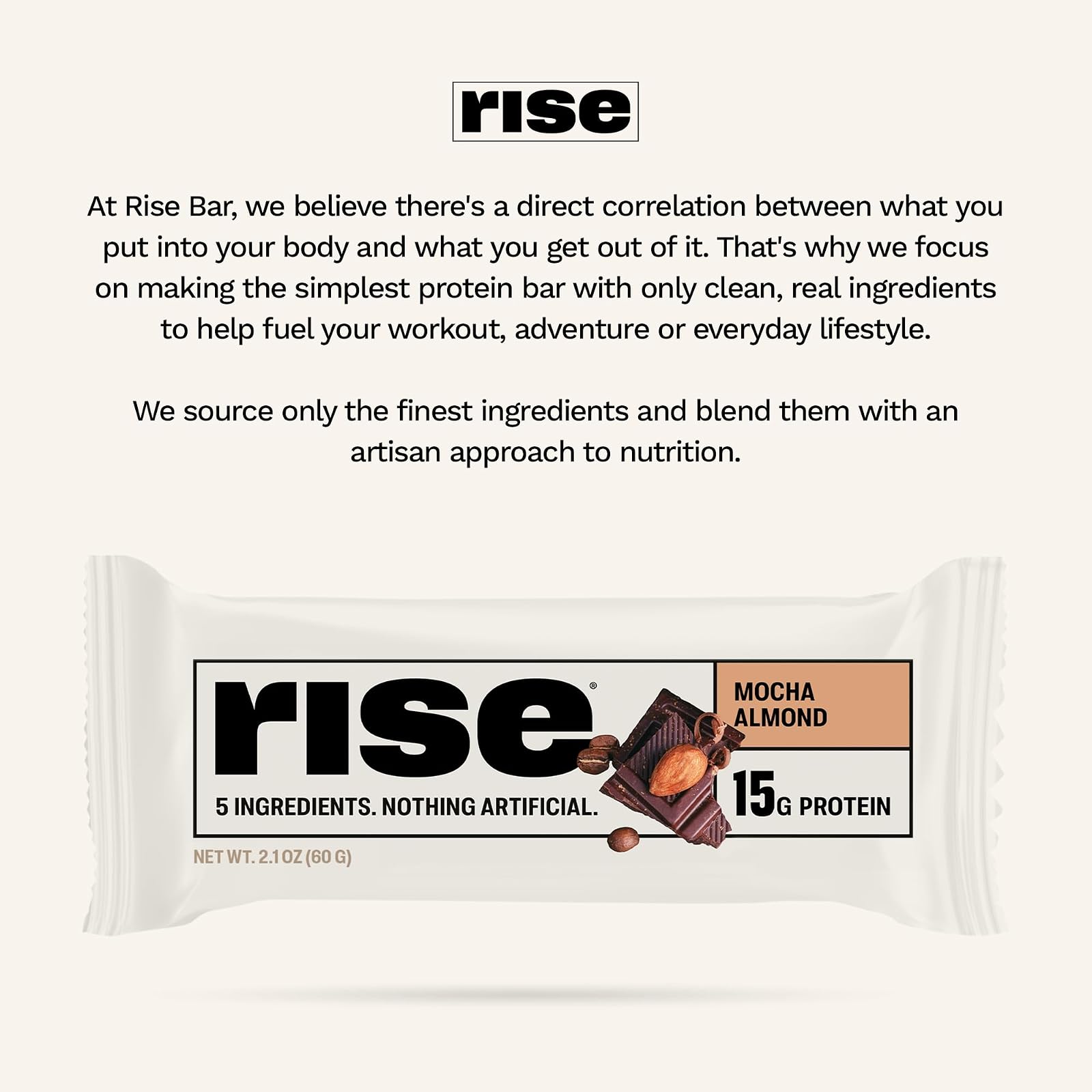 Nutritious whey protein bars with almonds