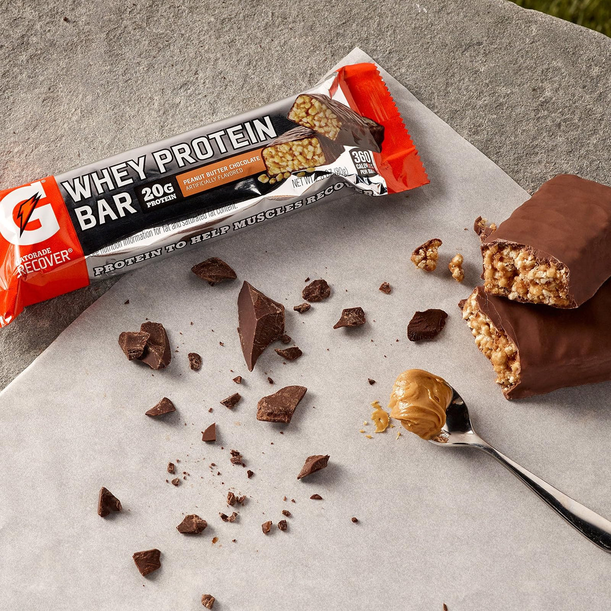 Nutritious whey protein energy bars