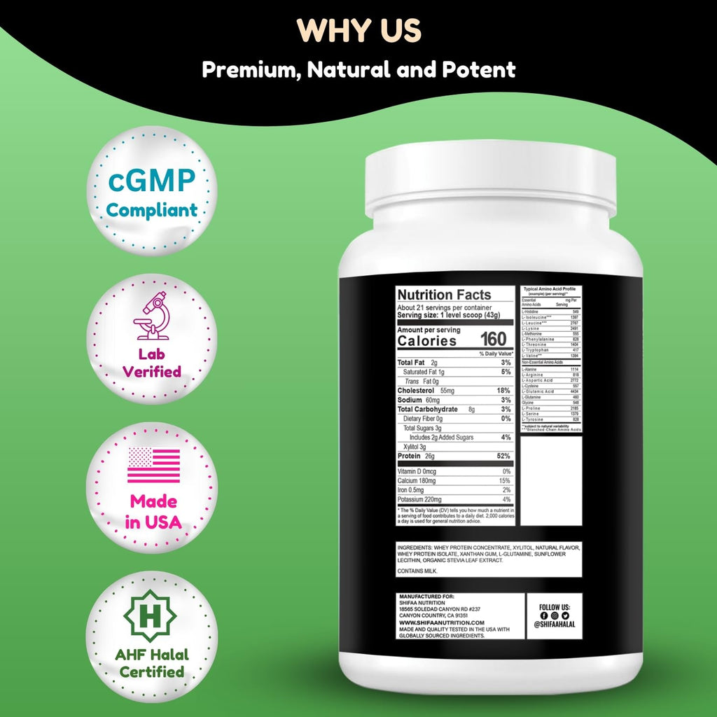 nutritious whey protein for daily health