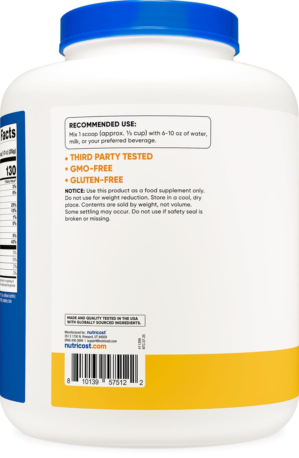 nutritious whey protein for muscle gain