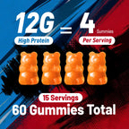 nutritious whey protein gummies for daily protein boost