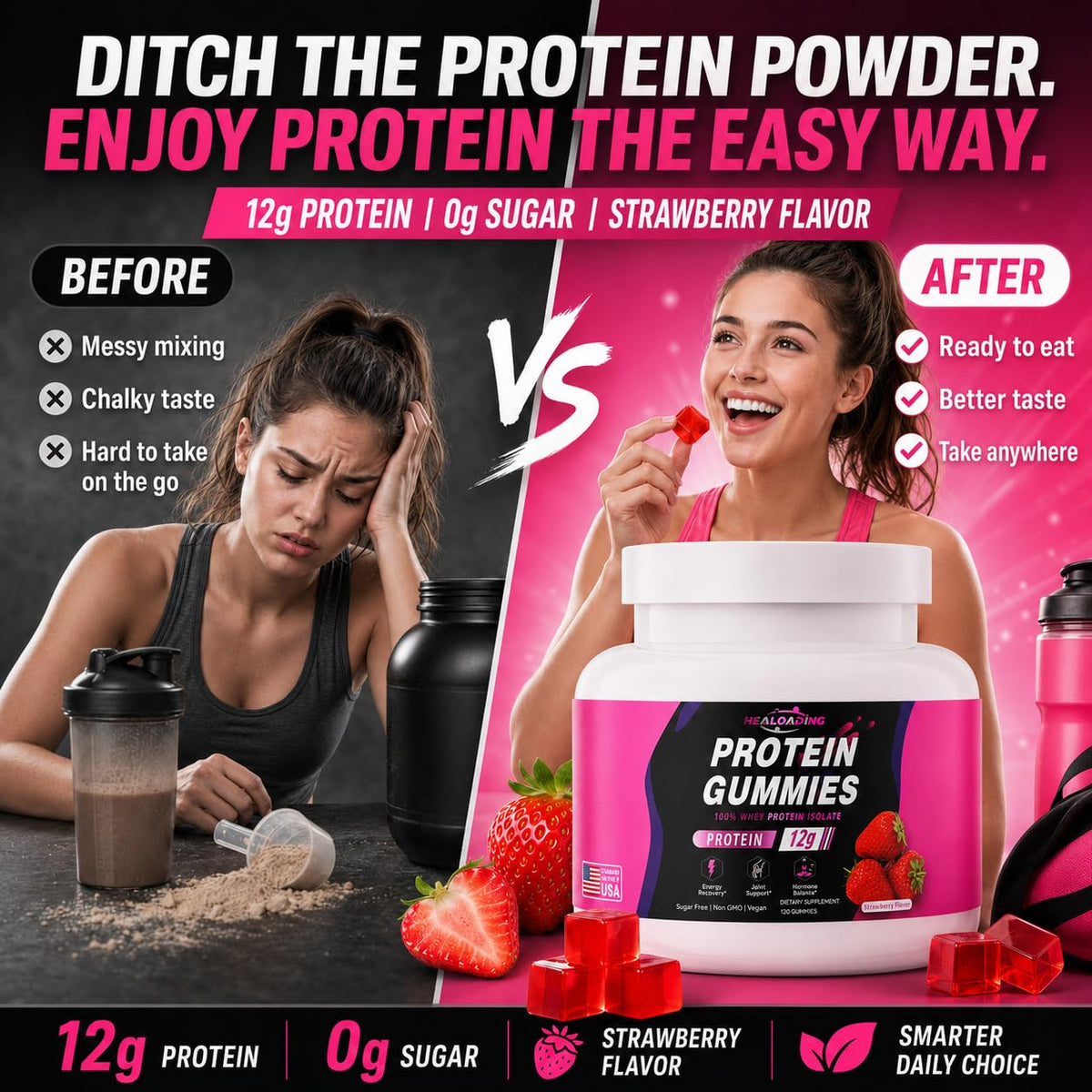 nutritious whey protein gummies for fitness