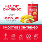 Nutritious whey protein smoothie for breakfast