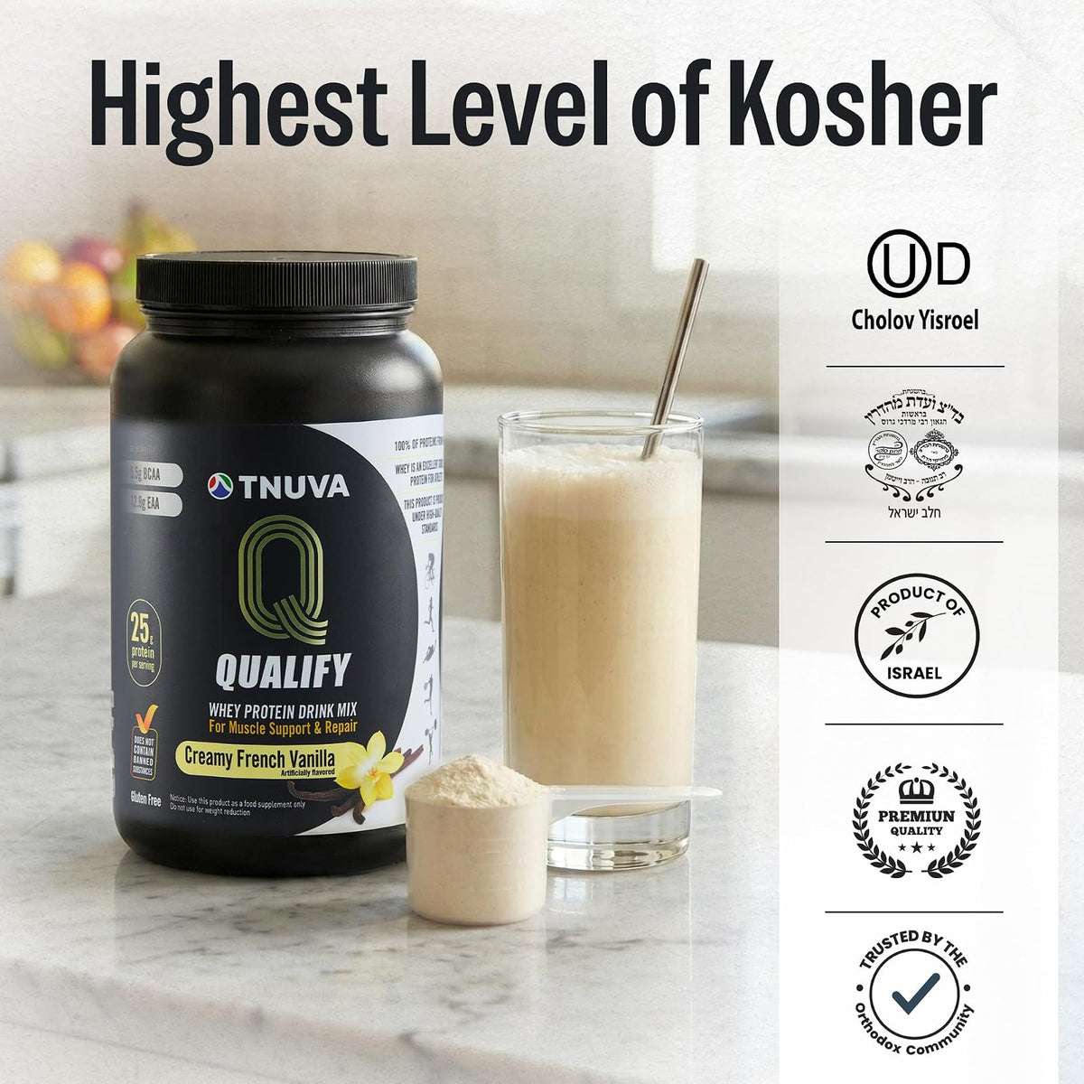 nutritious whey protein supplement