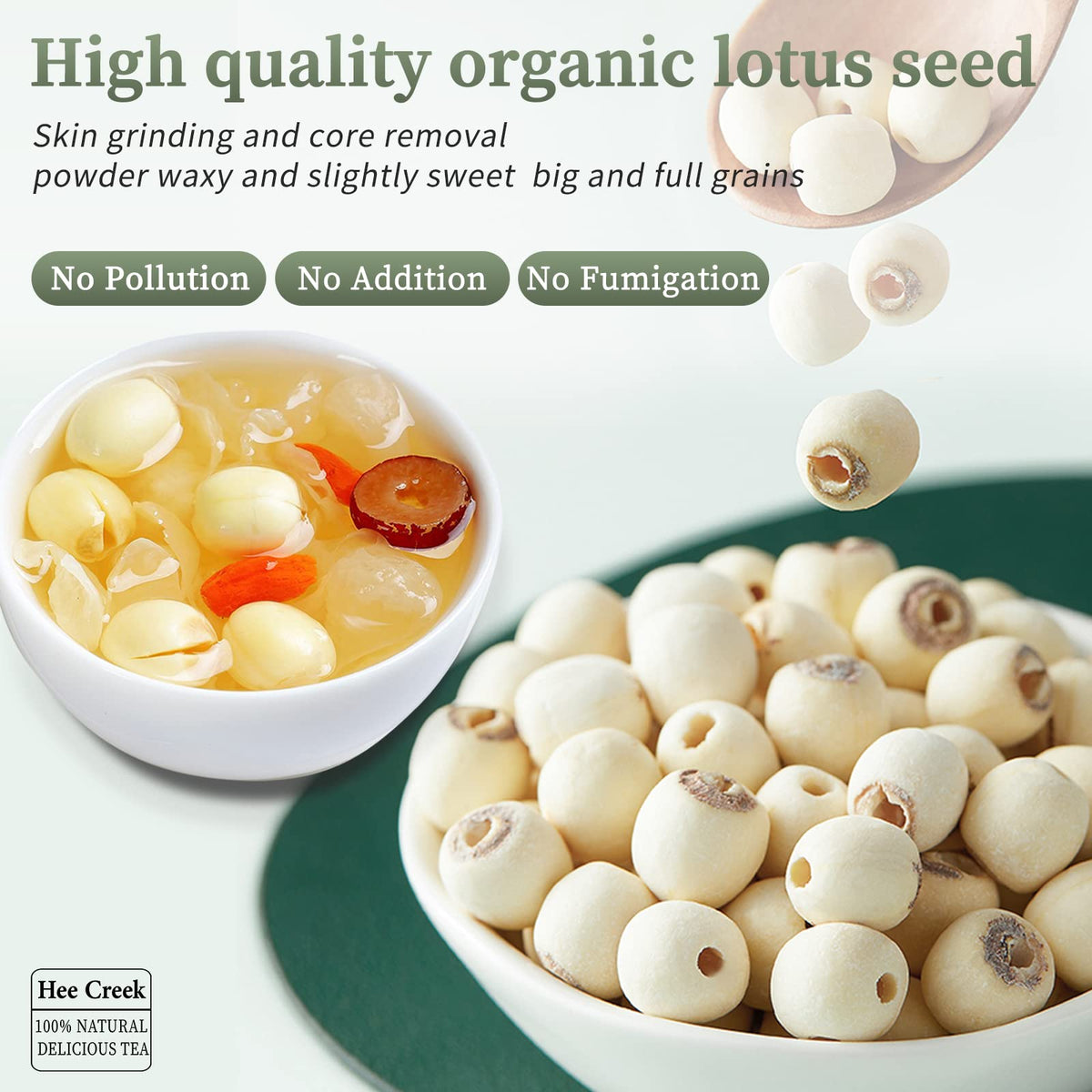 nutritious white lotus seeds blend