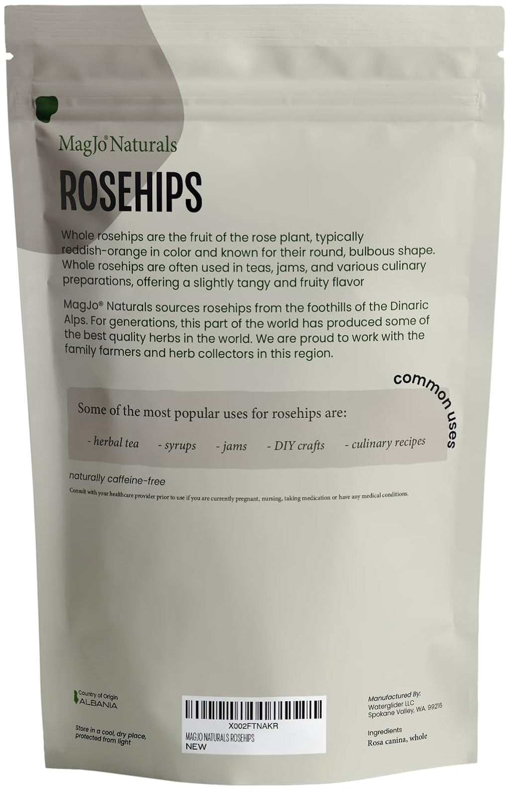 nutritious whole rosehips for wellness