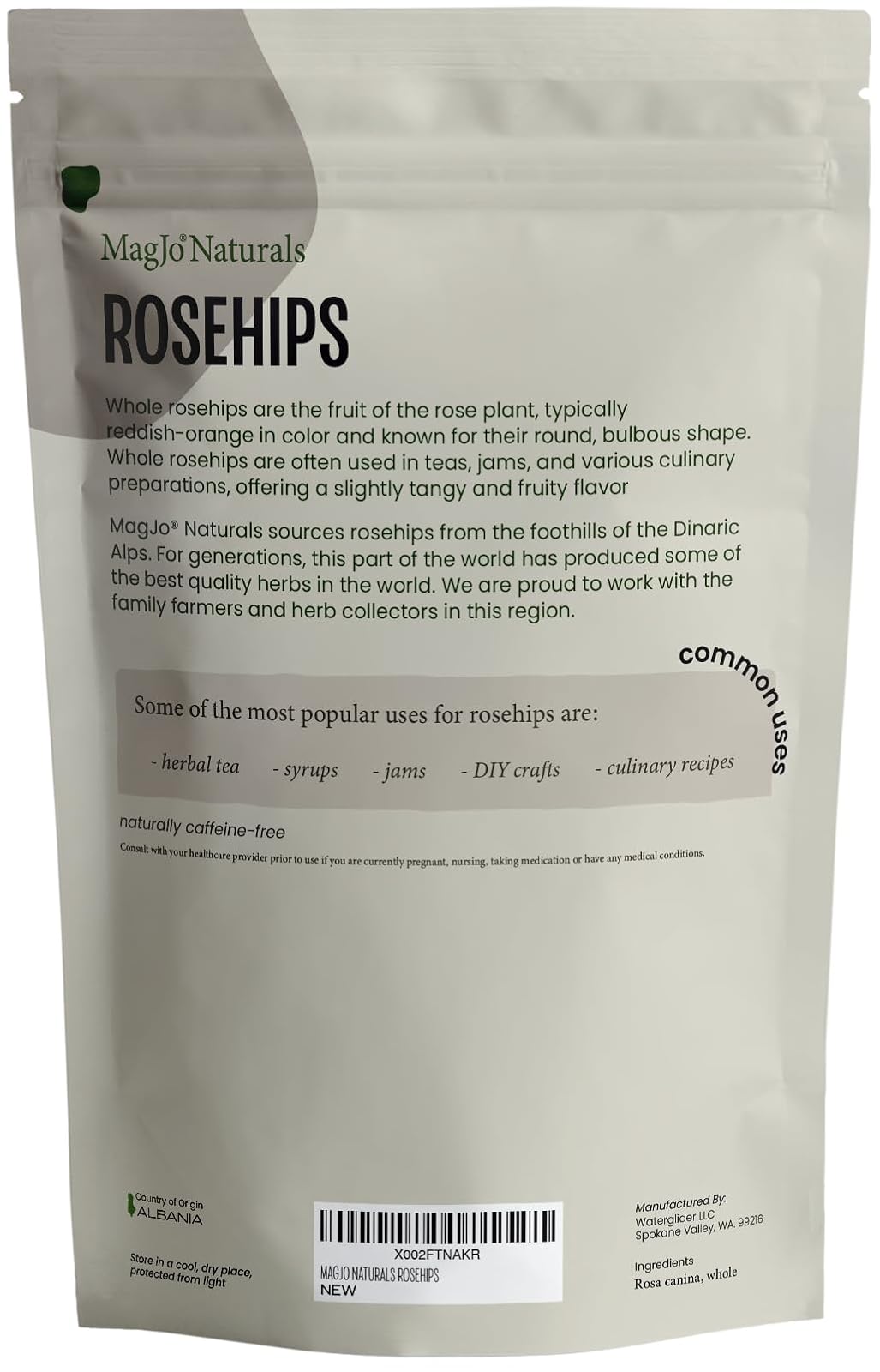 nutritious whole rosehips for wellness