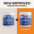 nutritious wild blueberry powder supplement