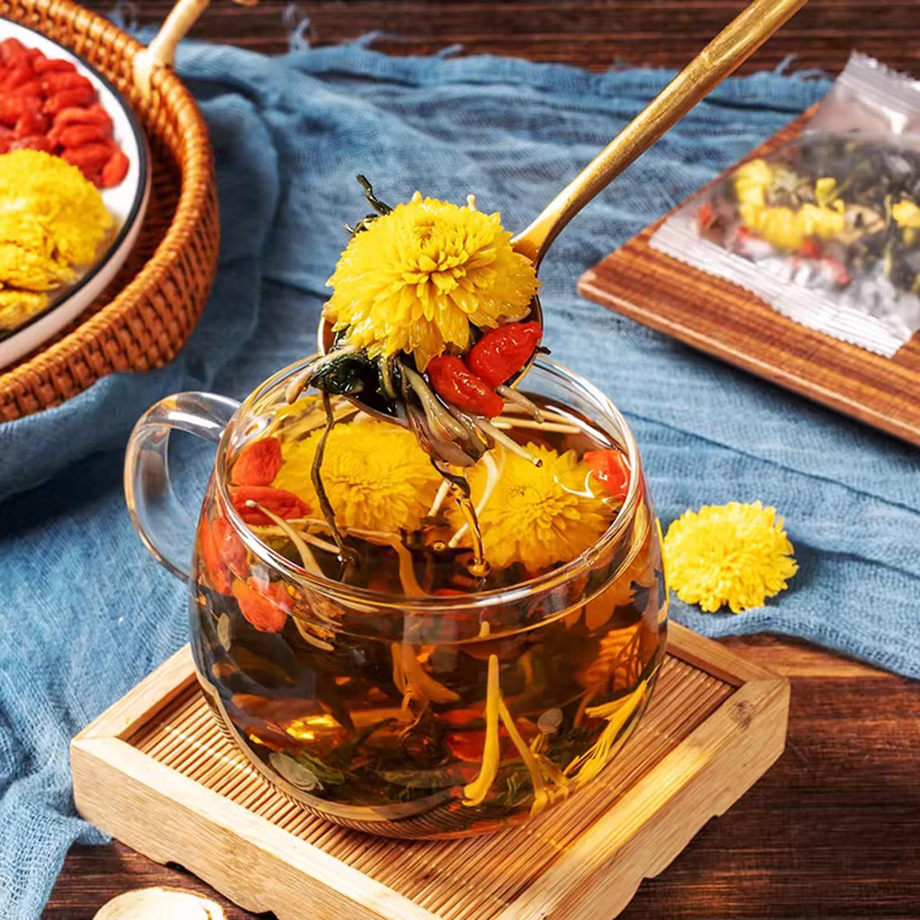 nutritious wolfberry tea for energy