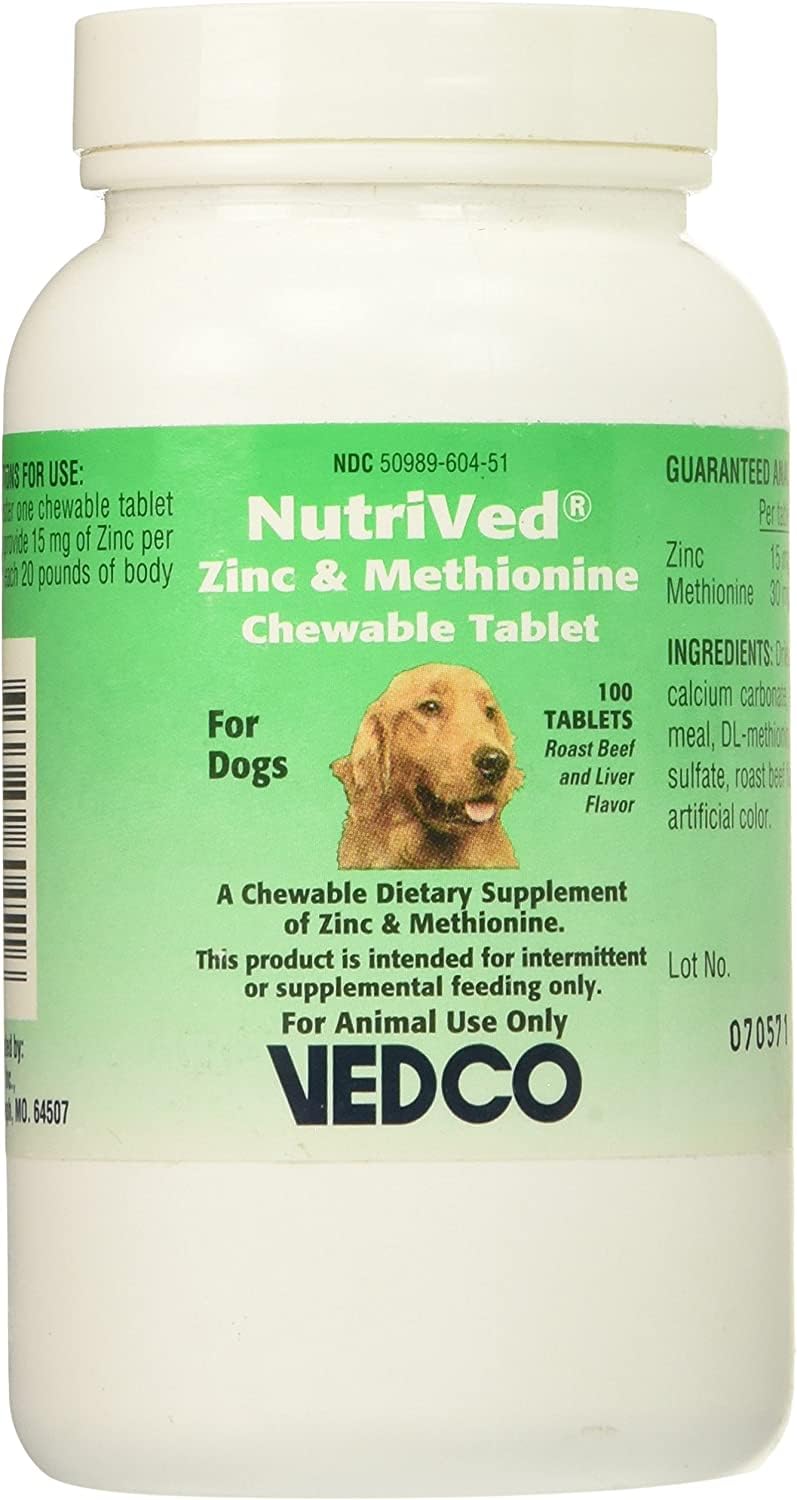 NutriVed zinc chewable tablets for immunity