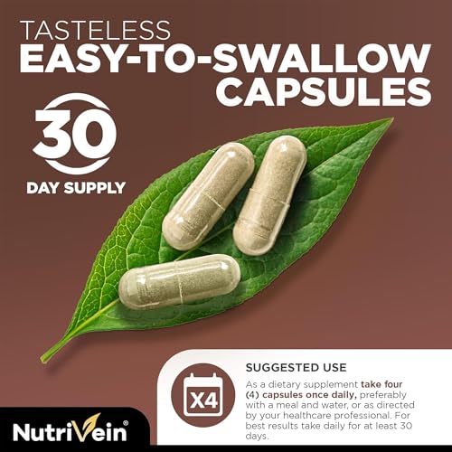 Nutrivein 2600 mg mushroom capsules