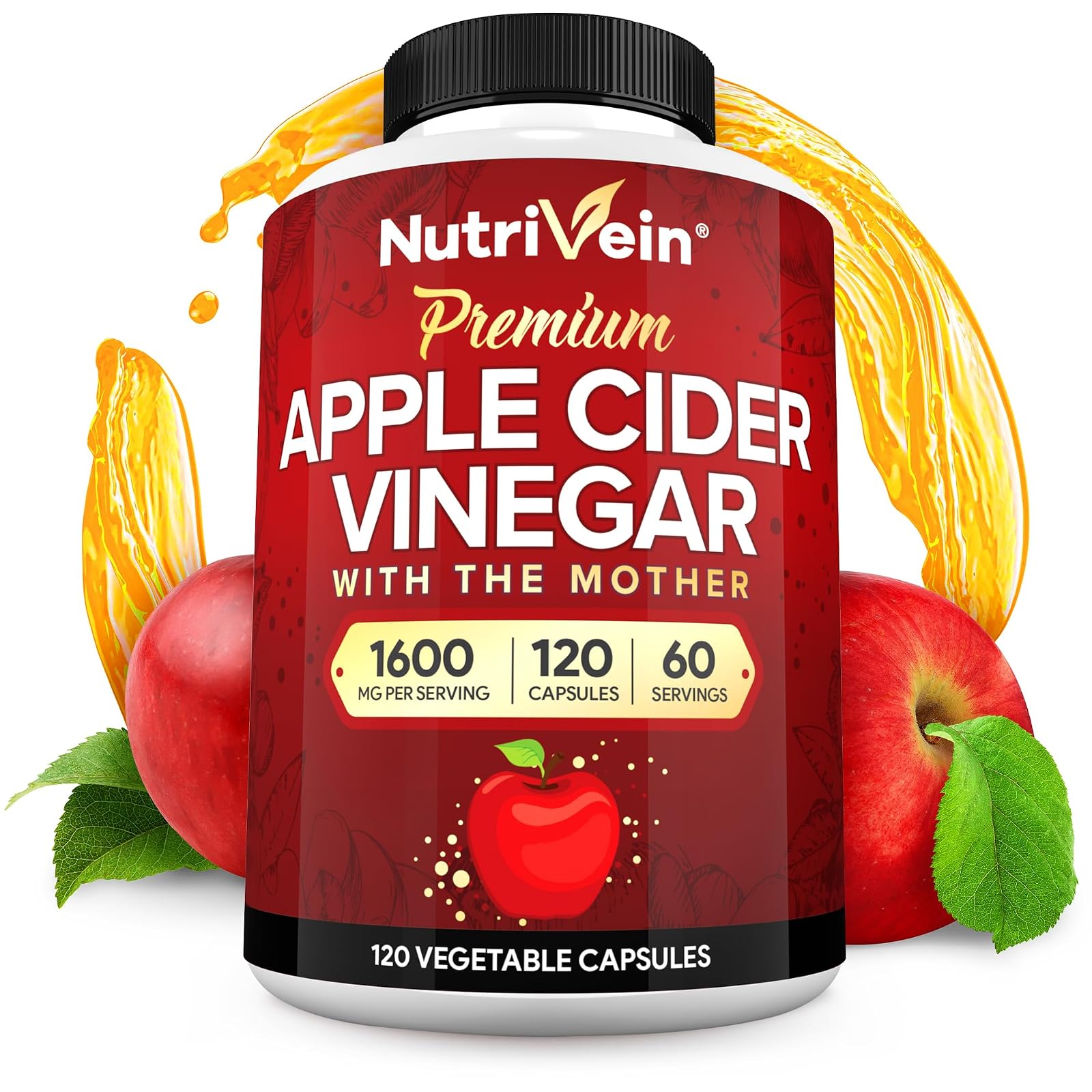 Nutrivein apple cider vinegar capsules